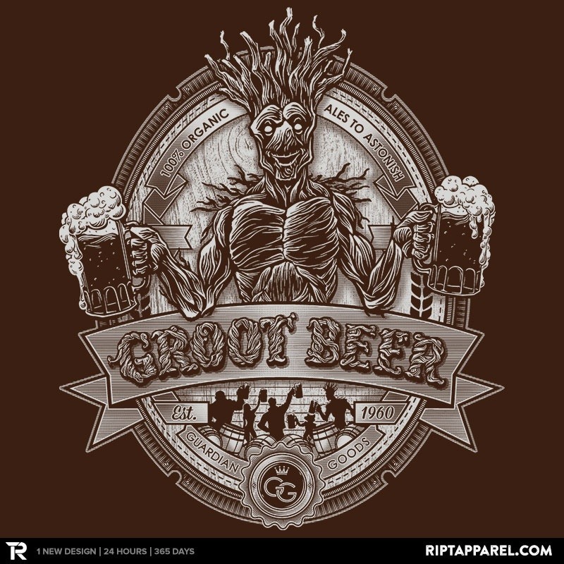 Groot Beer shirt from RiptApparel - Daily Shirts