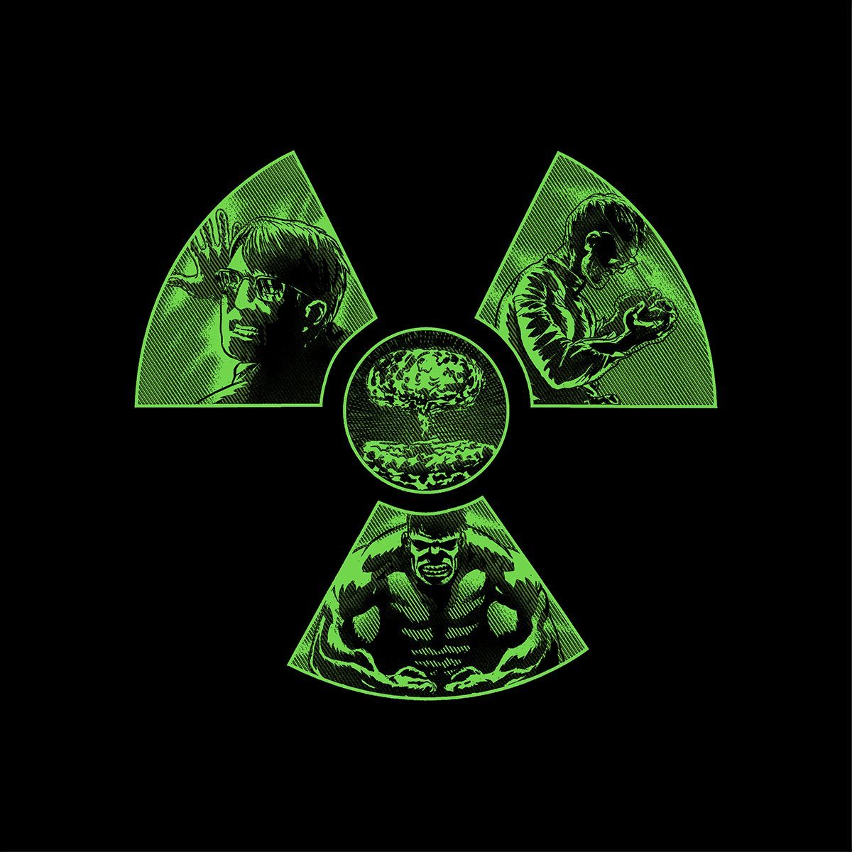 Gamma Radiation Hulk Symbol