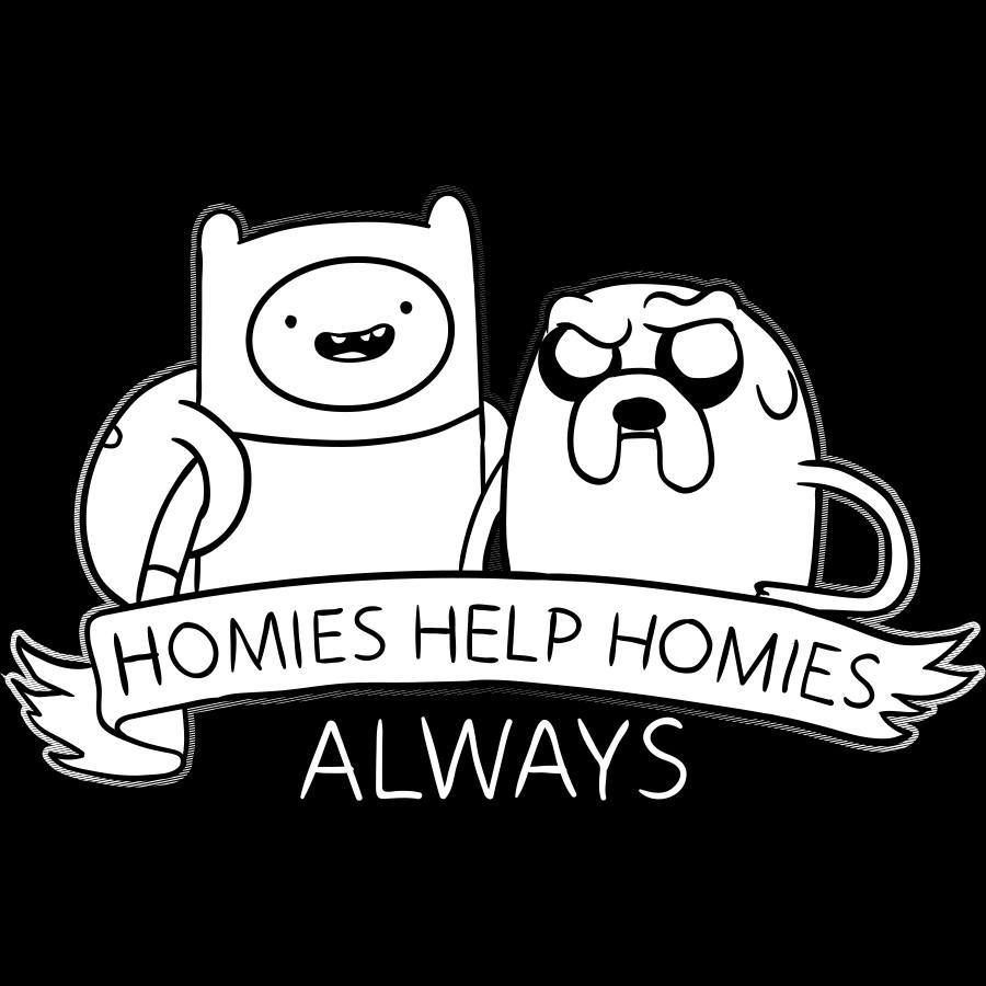 Homies Help Homies shirt from Zebra Tees - Daily Shirts
