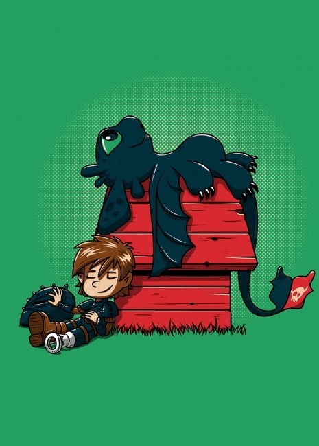 Dragon Peanuts shirt from ShirtPunch - Daily Shirts