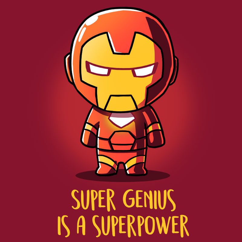 Super Genius Is a Superpower shirt from Tee Turtle - Daily Shirts