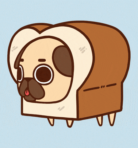 Bread Pug shirt from BustedTees - Daily Shirts
