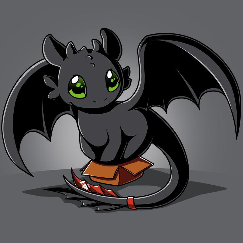 Toothless in a Box shirt from Tee Turtle - Daily Shirts