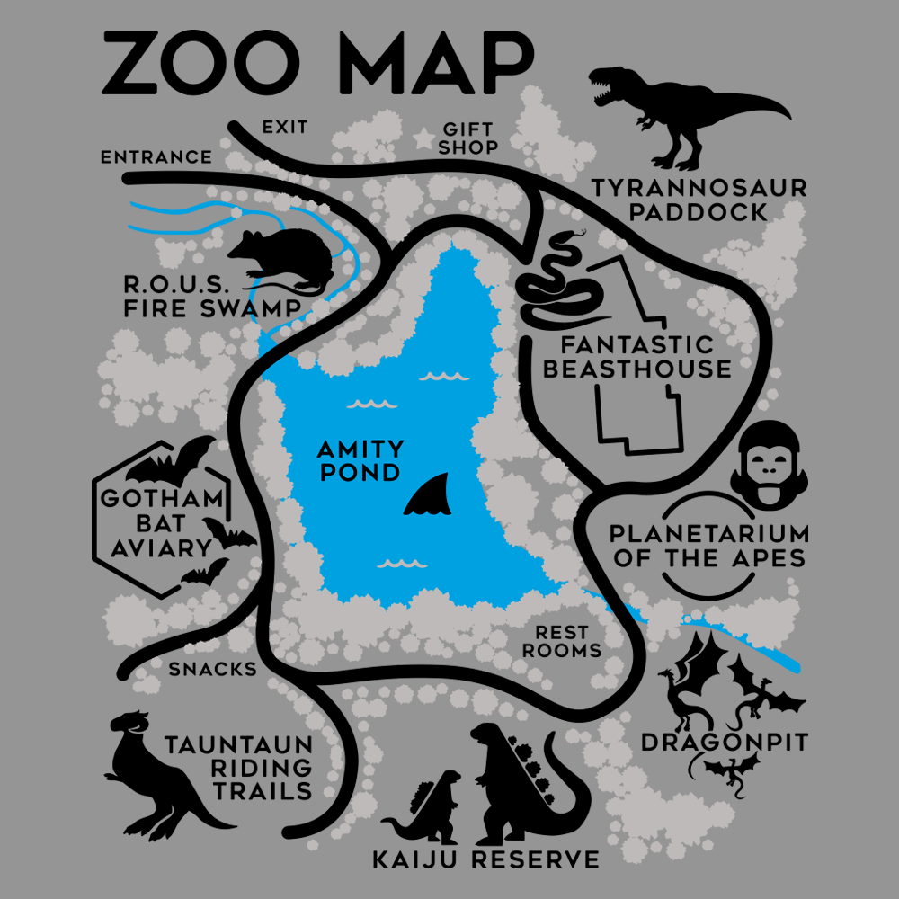 Zoo Map Design